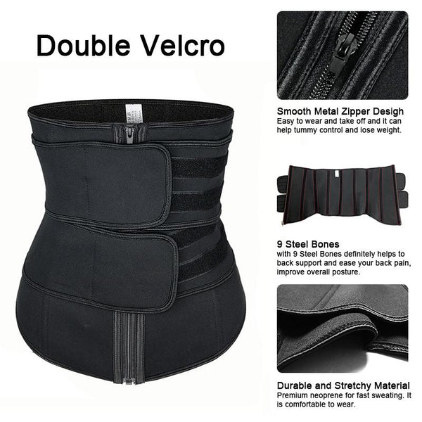 Extreme Waist Trainer With Adjustable Belts